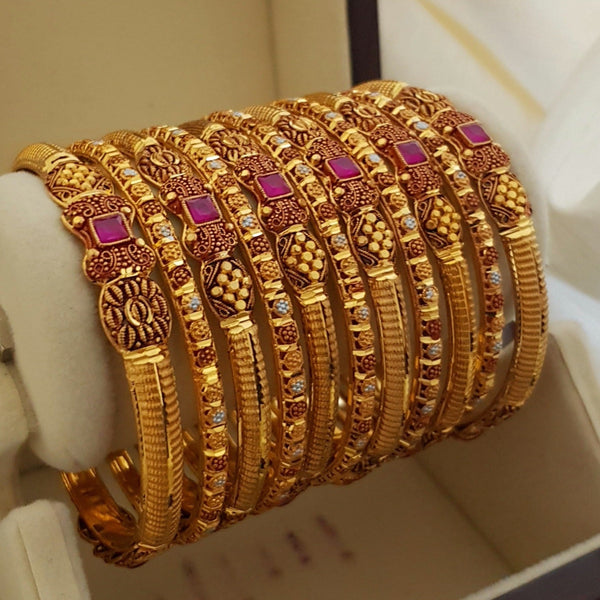 Golden Ember Lacker RP Bangles set – Asianest